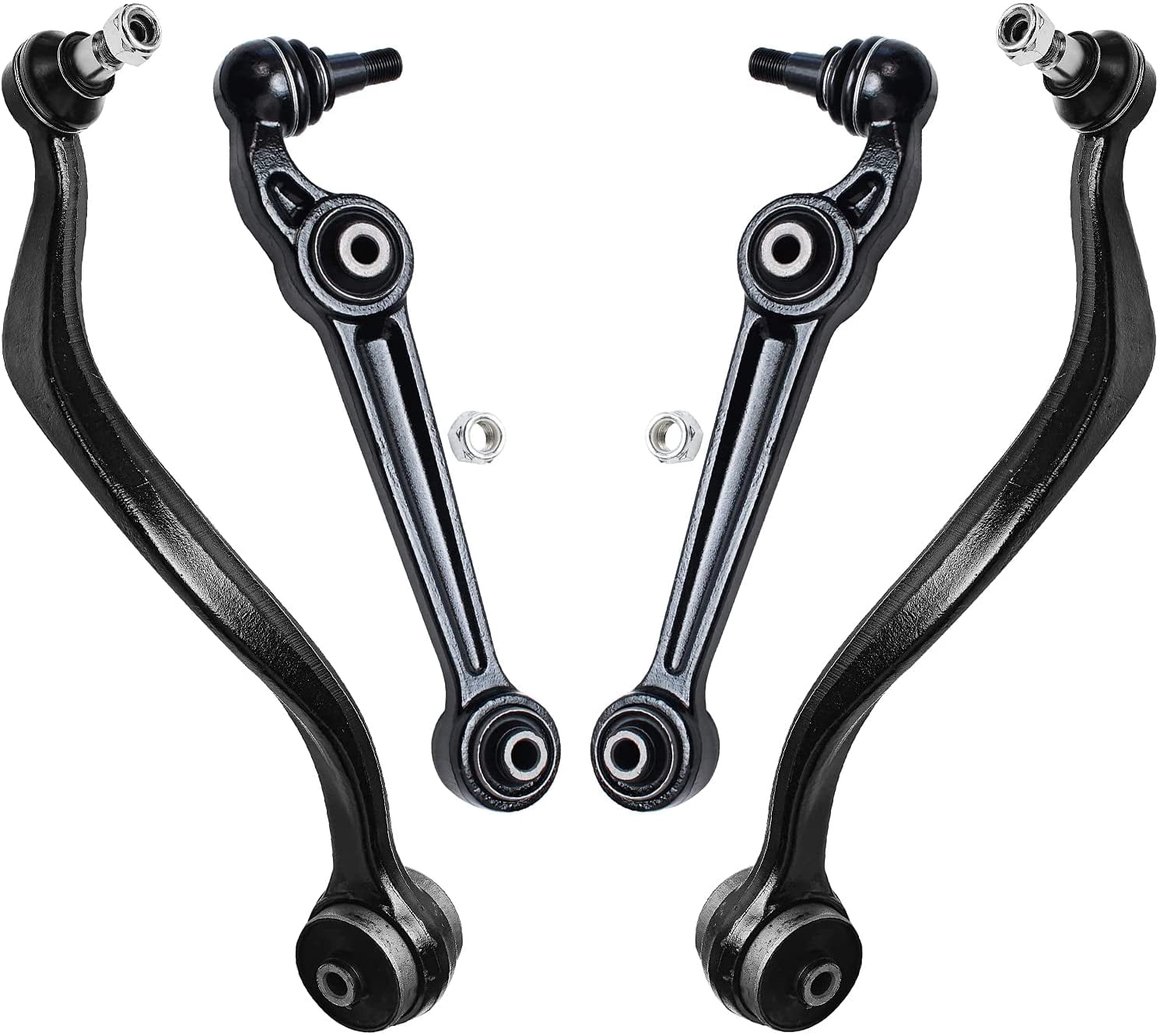 Detroit Axle - 4 Front Control Arms for Ford Fusion Mazda 6 Lincoln ...