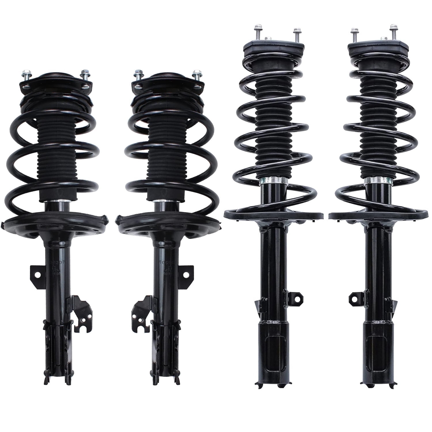 Detroit Axle - 4 Strut kits for 2007-2011 Toyota Camry 2006-2012 Avalon ...