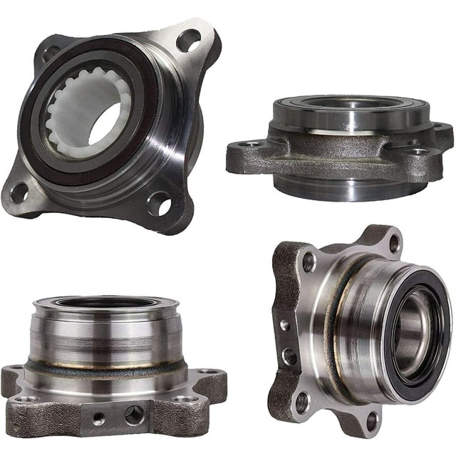 Detroit Axle - 4 Wheel Bearing Hubs for Toyota 4Runner FJ Cruiser Lexus ...