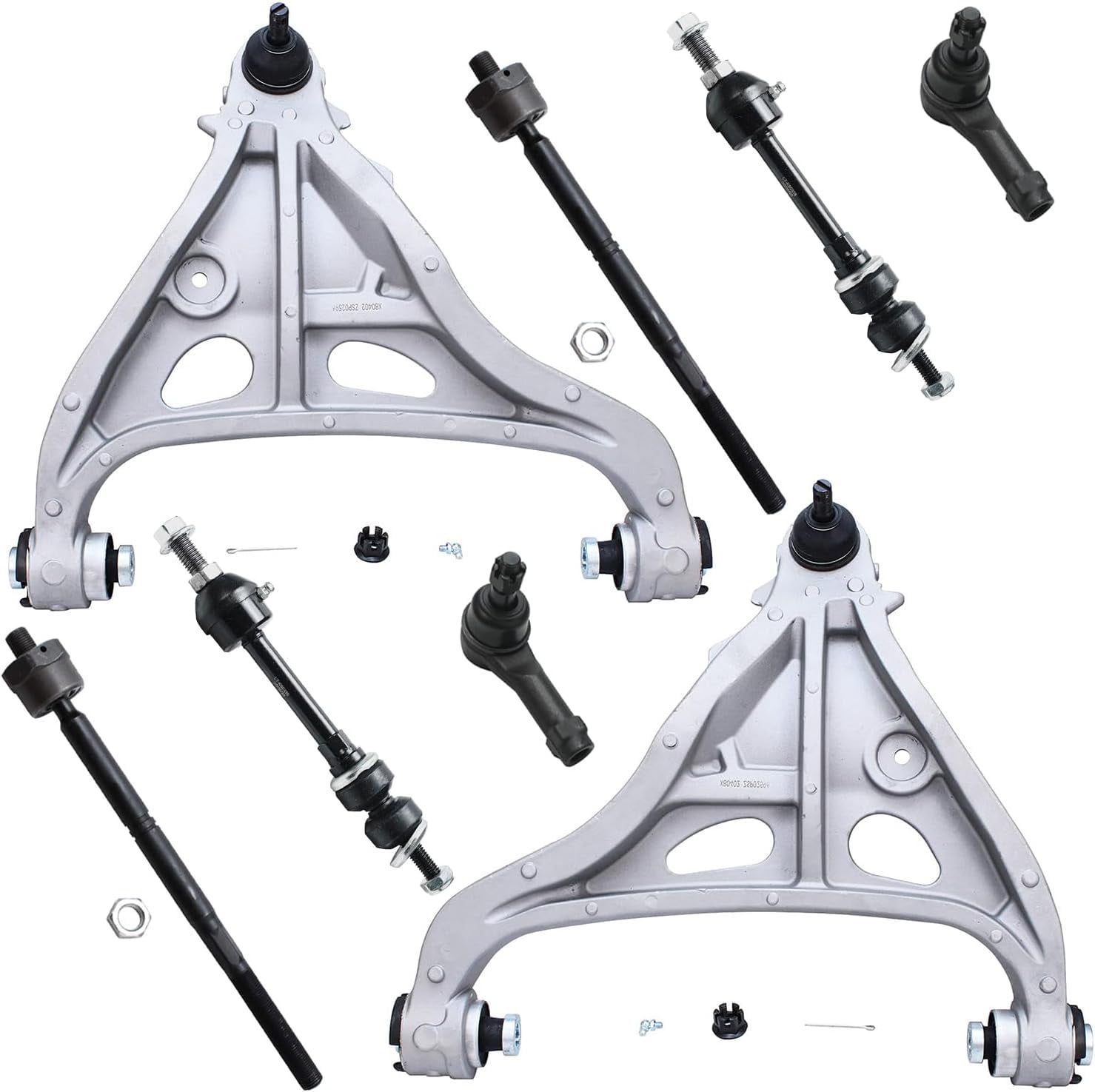 Detroit Axle - 4WD 8pc Front End Suspension Kit for Ford F-150 Lincoln Mark LT 2005 2006 2007 ...