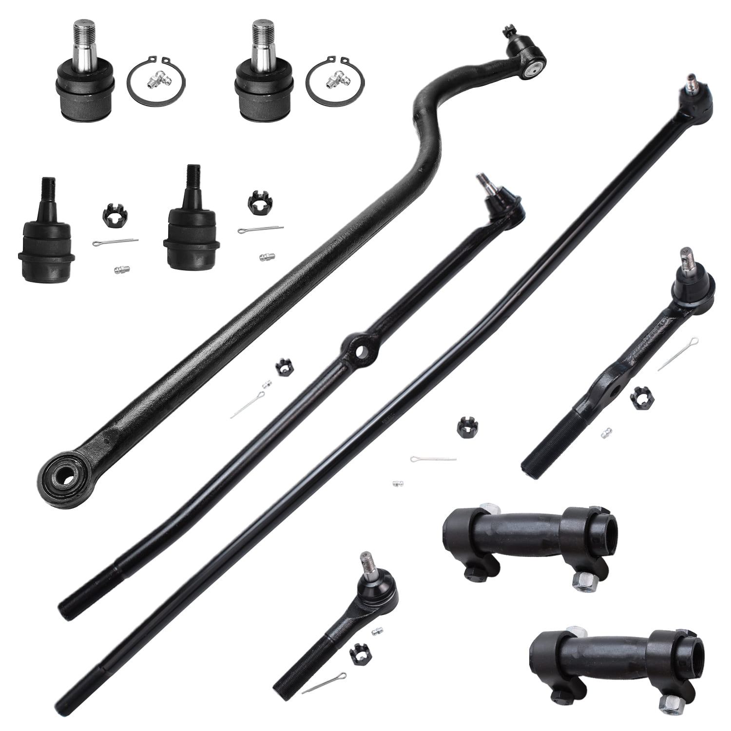 Detroit Axle - 4WD Front 11pc Suspension Kit for 94-97 Dodge Ram 2500 ...