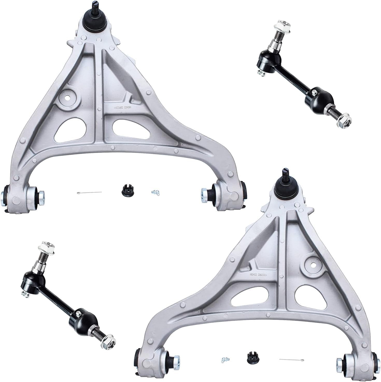 Detroit Axle - 4WD Front Control Arms w/Ball Joint Sway Bars for 2004 ...
