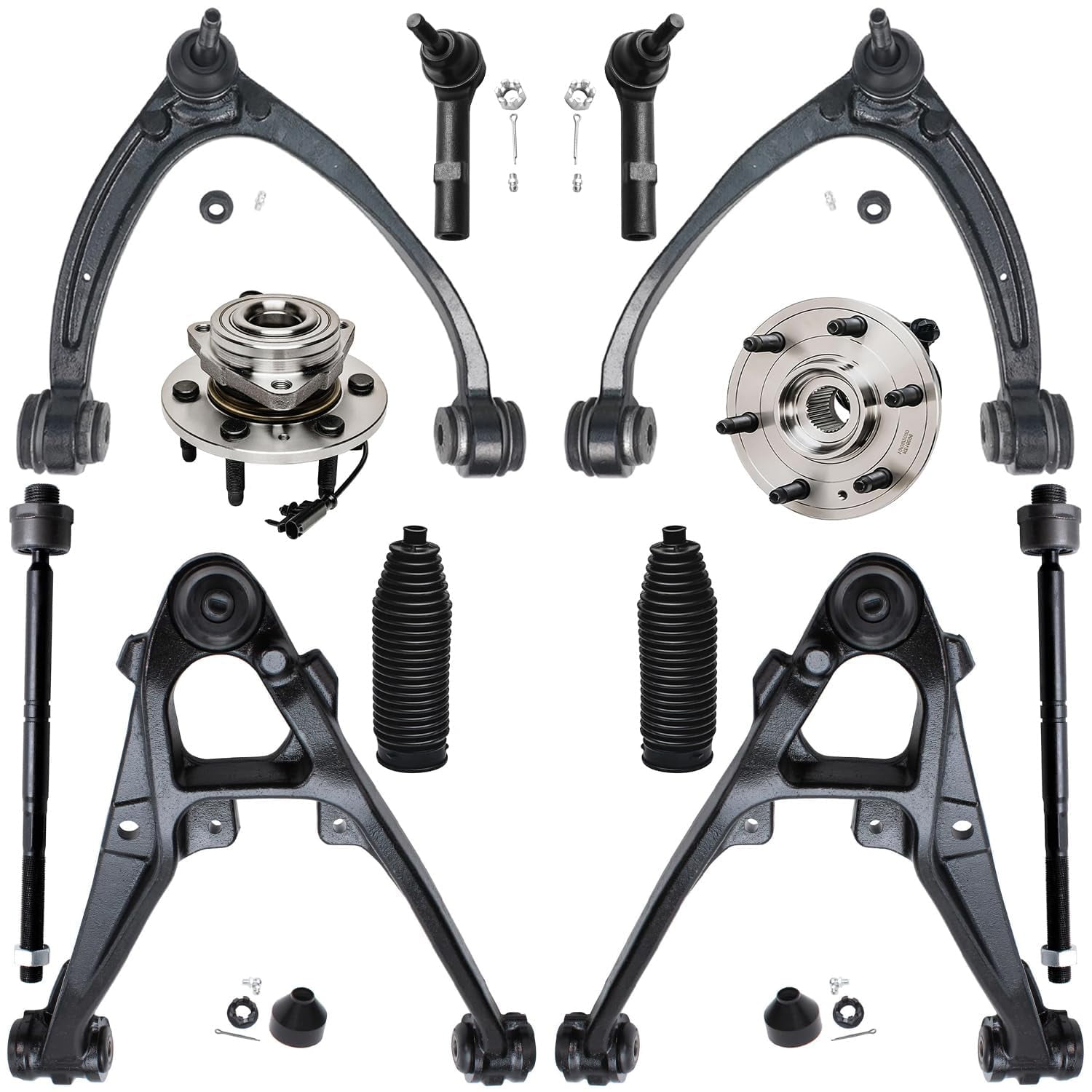 Detroit Axle - 4WD Front End Kit for Chevy Avalanche Silverado Suburban ...