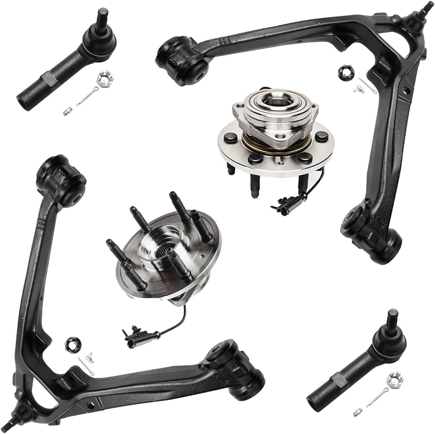 Detroit Axle - 4WD Front End Kit for Silverado Suburban Sierra Yukon XL ...