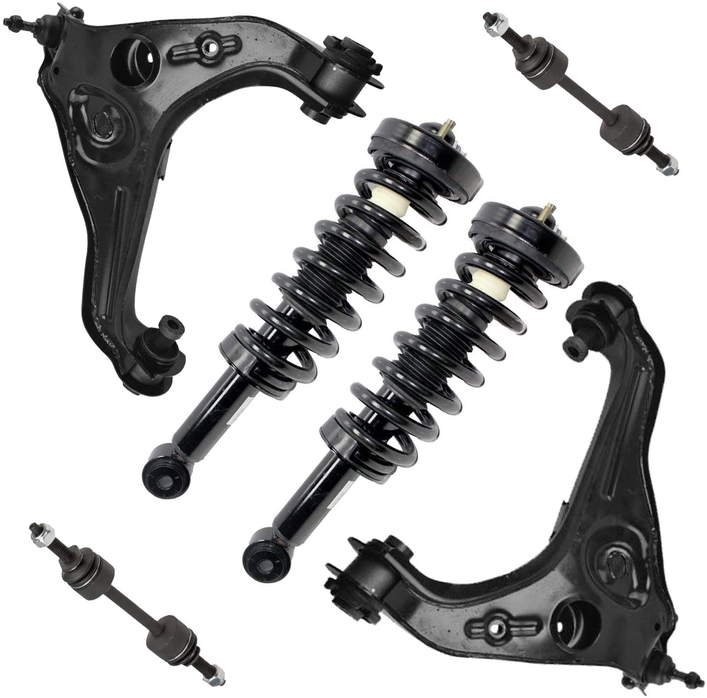 Detroit Axle - 4WD Front End Suspension Kit for Ford 2009-2013 F-150 2 ...