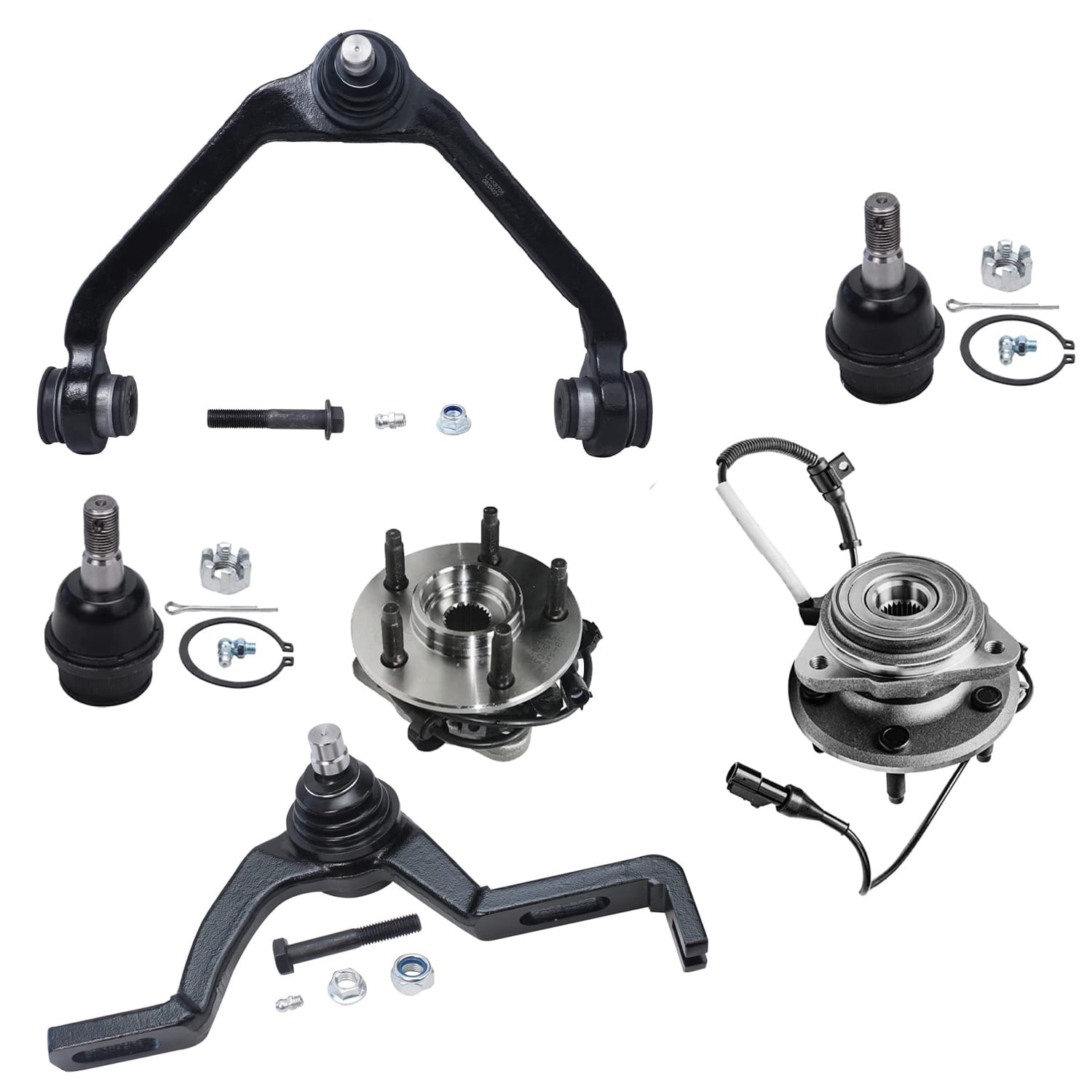 Detroit Axle - 4WD Front End Suspension Kit for Ford Explorer Ranger ...