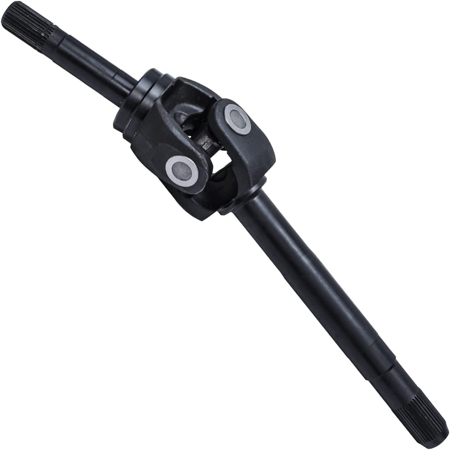 Detroit Axle - 4WD Front Left U-Joint CV Axle Assembly for 99-04 Ford F ...