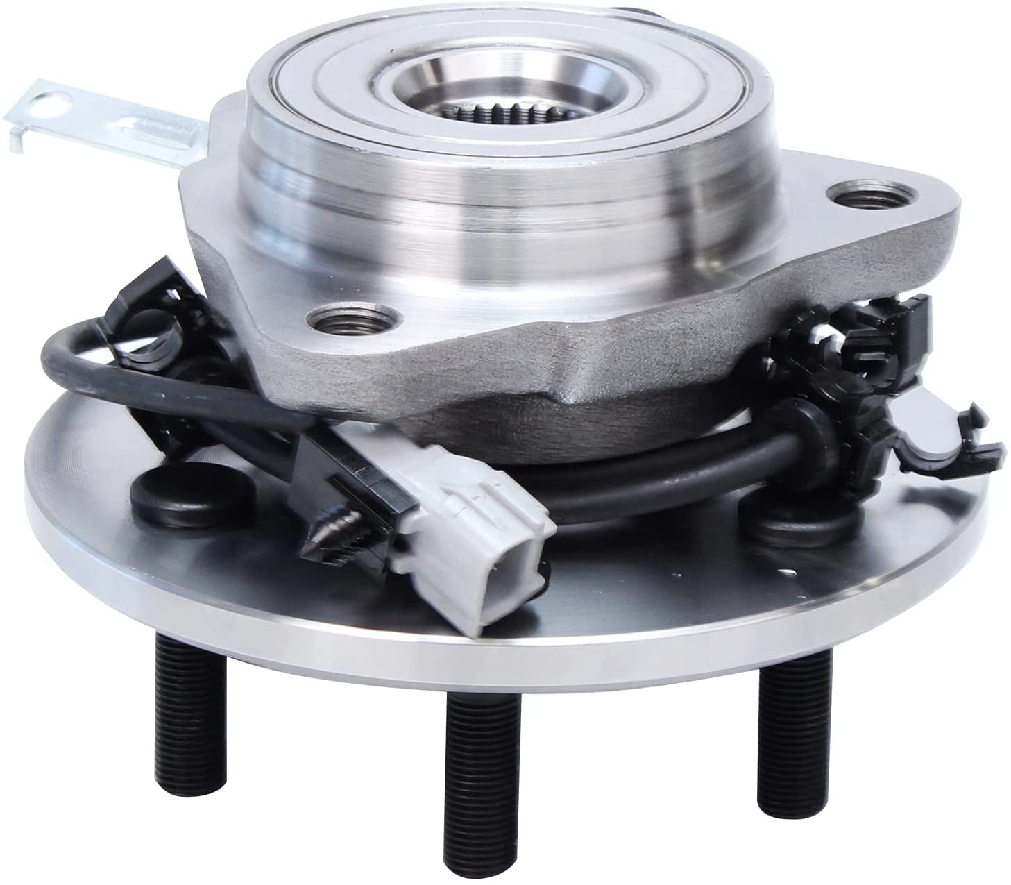 Detroit Axle - 4WD Front Left Wheel Hub Bearing Assembly Replacement ...