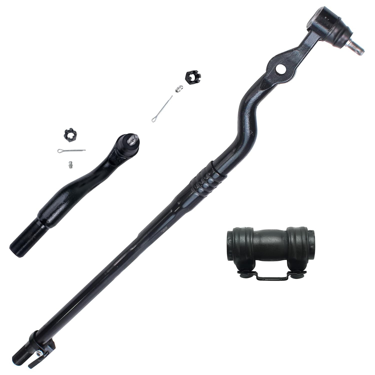 Detroit Axle - 4WD Front Outer Tie Rods for 1999-2004 Ford F-250 F-350 ...