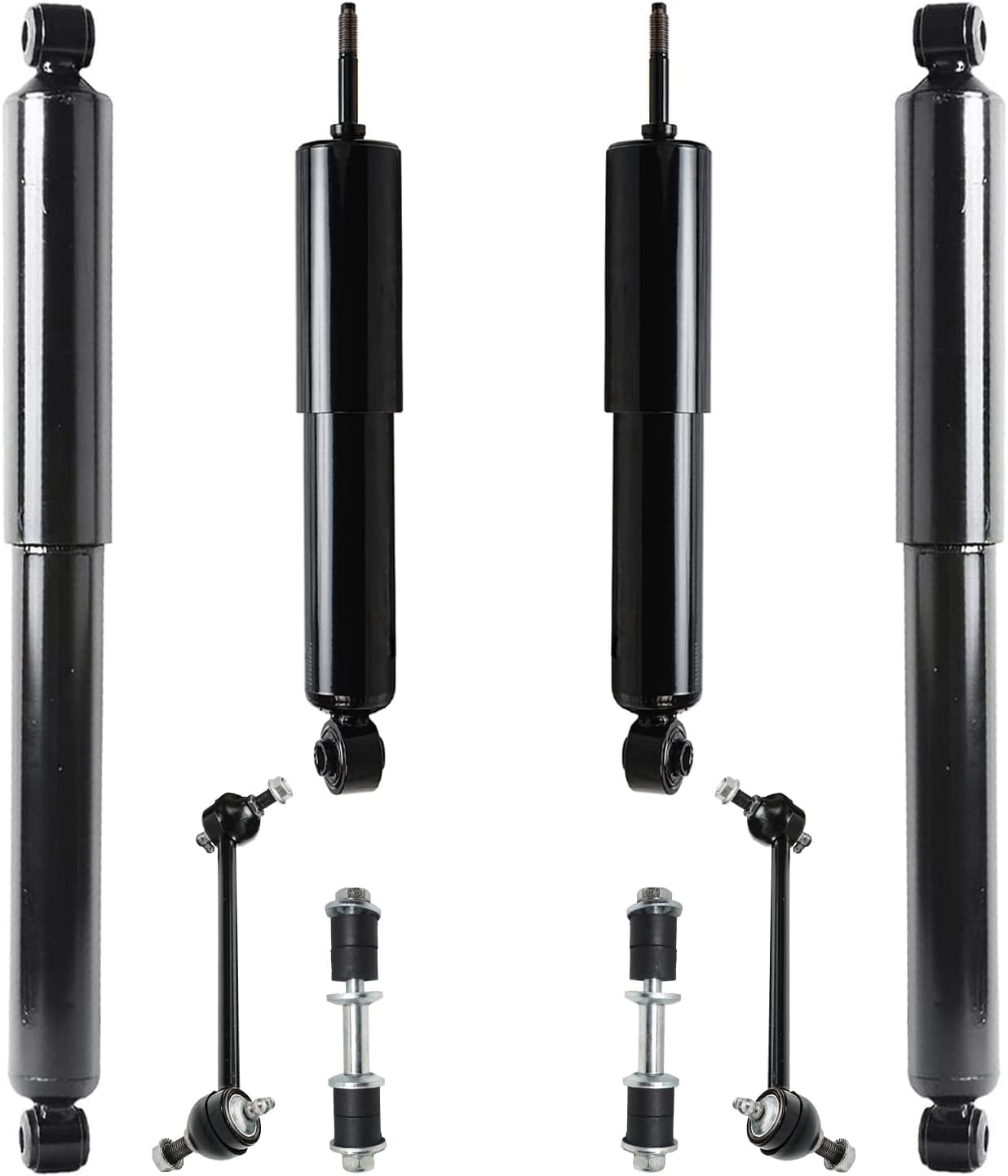 Detroit Axle - 4WD Suspension Kit for 2000-2004 Nissan Xterra - 8pc Set ...