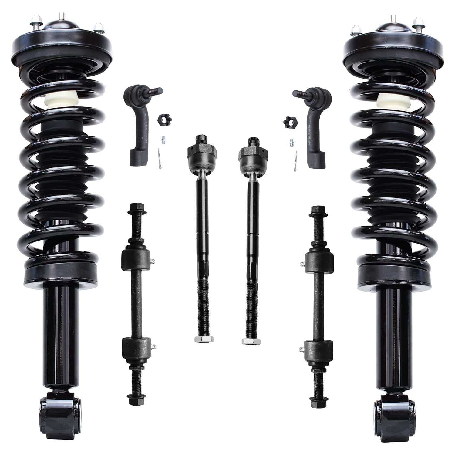 Detroit Axle - 4WD Front Struts Kit for 2009-2013 Ford F-150 2010 2011 ...