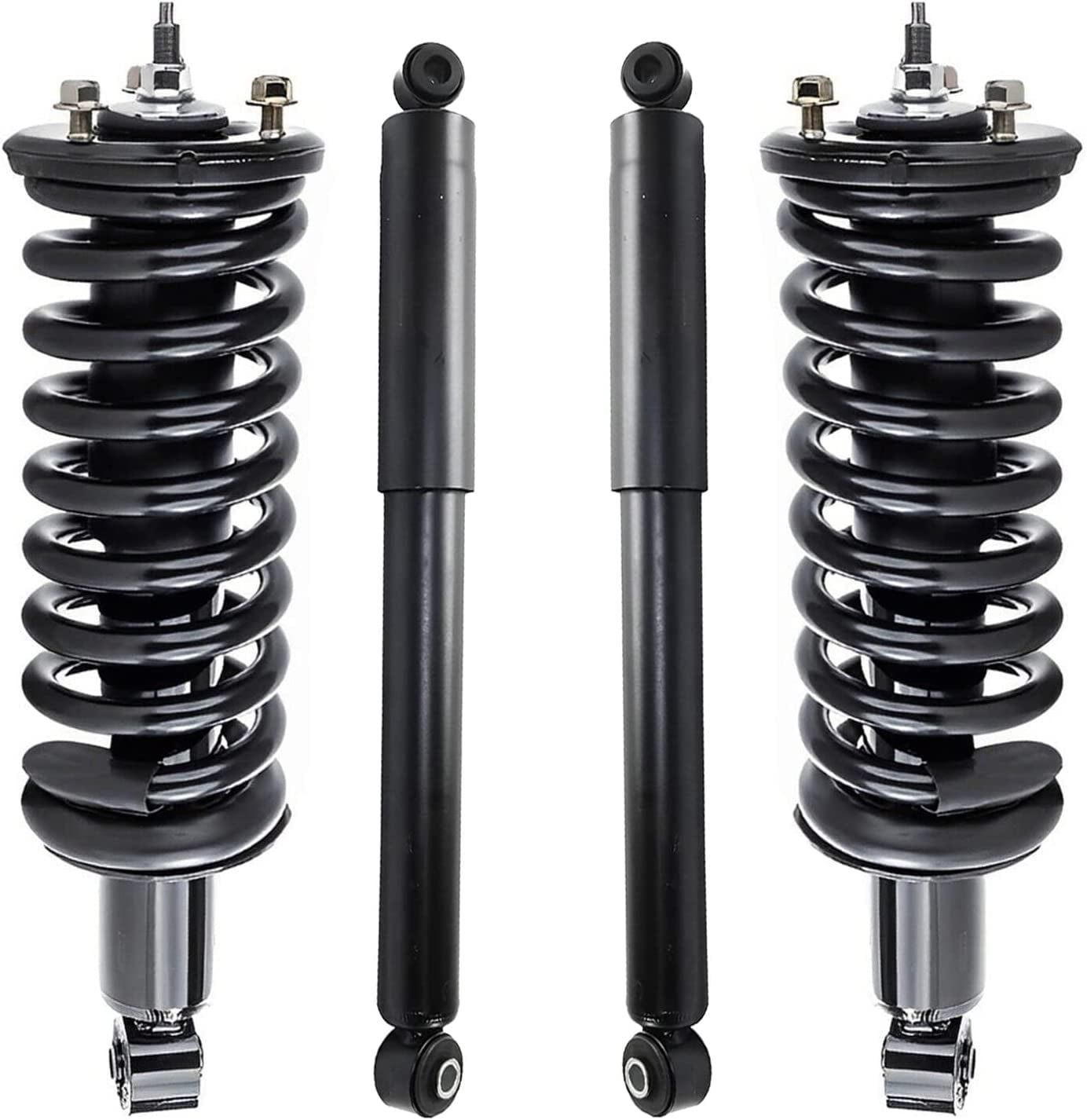 Detroit Axle - 4WD Front Struts and Rear Shocks Replacement for 2005 ...