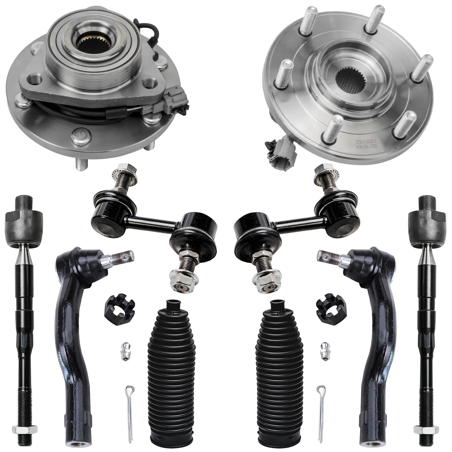 Detroit Axle - 4WD Front Suspension Kit for 2008-2012 Nissan Armada ...