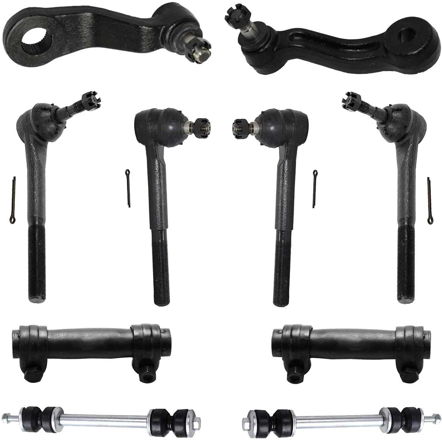 Detroit Axle - 4WD Front Suspension Kit for Chevy GMC K1500 K2500 ...