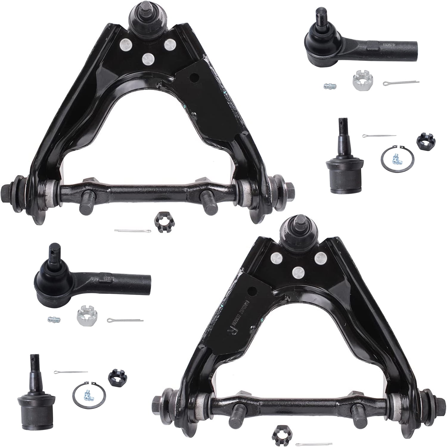 Detroit Axle - 4WD Front Upper Control Arms for 00-04 Dodge Dakota ...