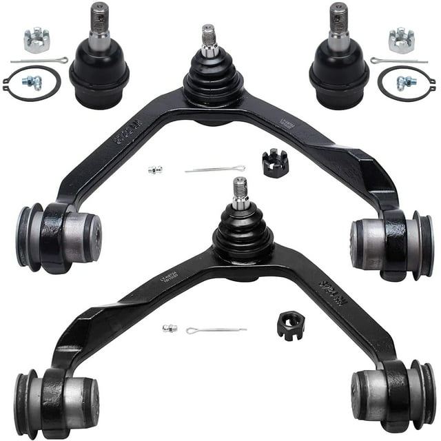 Detroit Axle - 4WD Front Upper Control Arms Lower Ball Joints ...