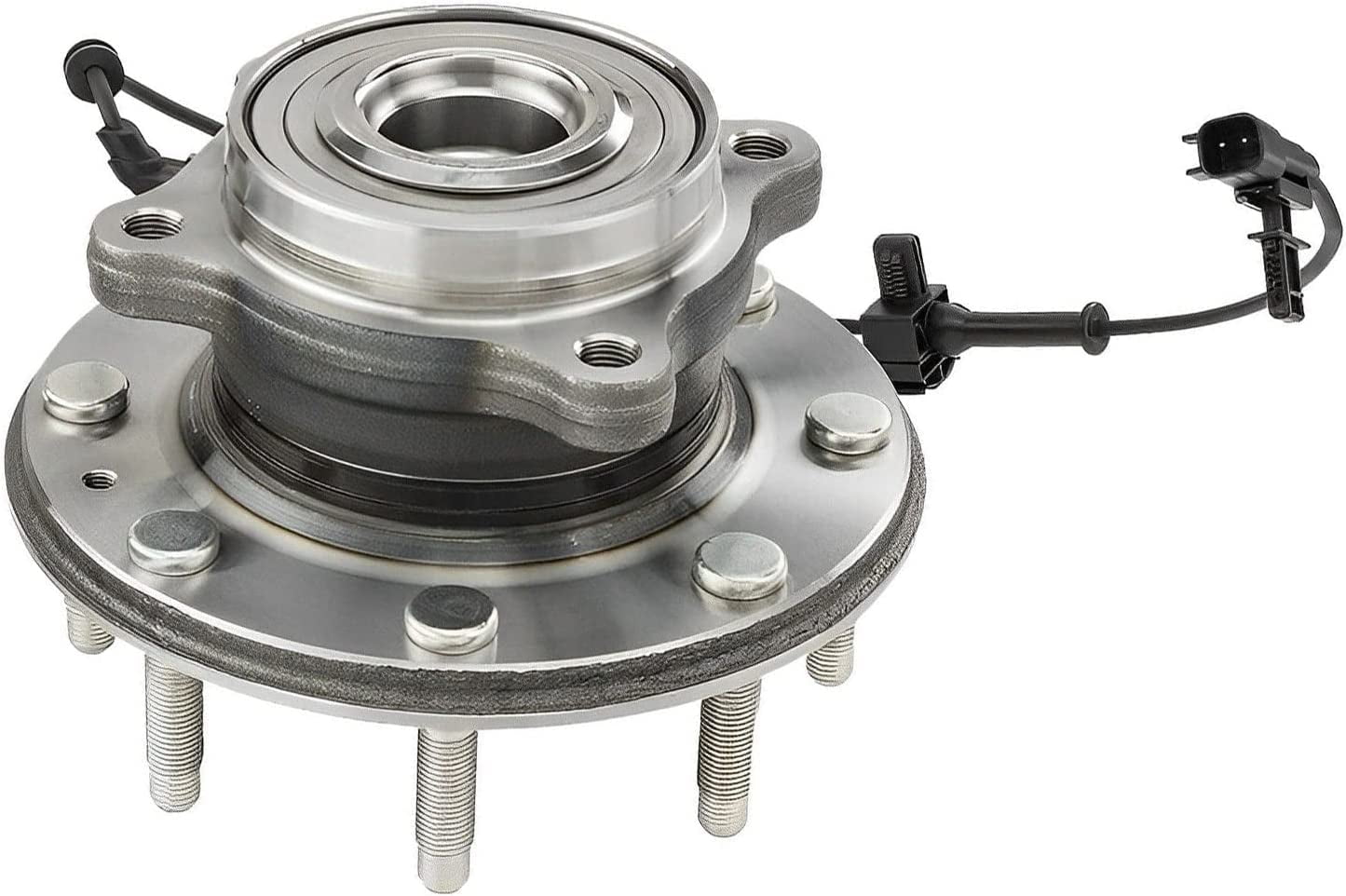 Detroit Axle - 4WD Front Wheel Bearing Hub for 11-19 Silverado Sierra ...