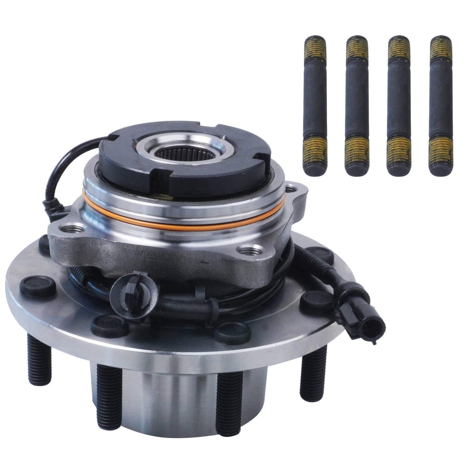 Detroit Axle - 4WD Front Wheel Bearing Hub for 99-04 Ford F-250 F-350 F ...