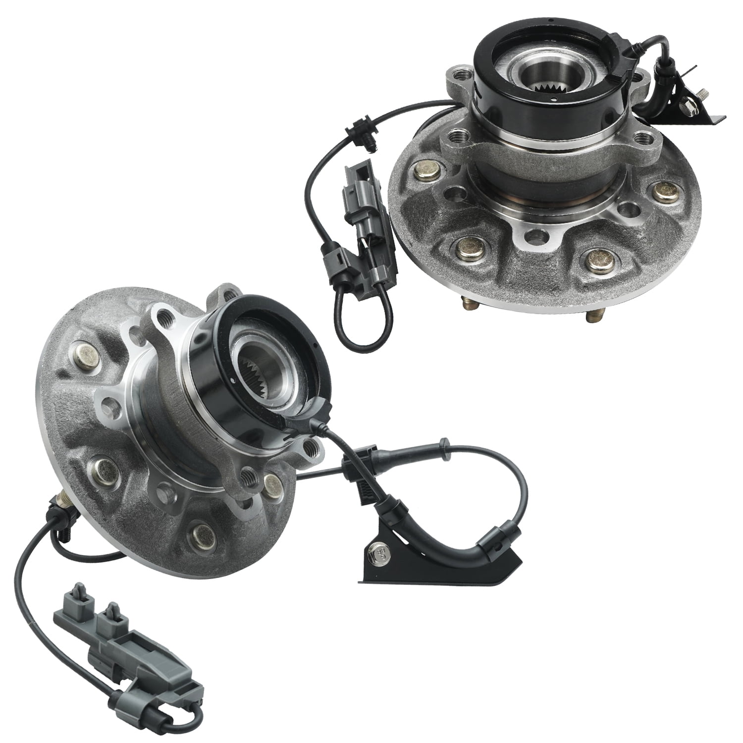 Detroit Axle - 4WD Front Wheel Bearing Hubs for 2004-2008 Chevy ...