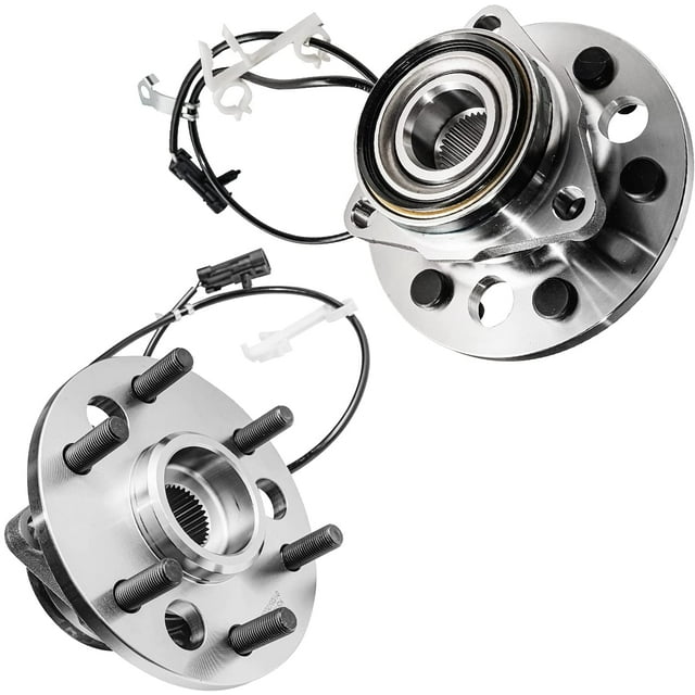 Detroit Axle - 4WD Front Wheel Bearing Hubs for Chevy GMC K1500 K2500 ...
