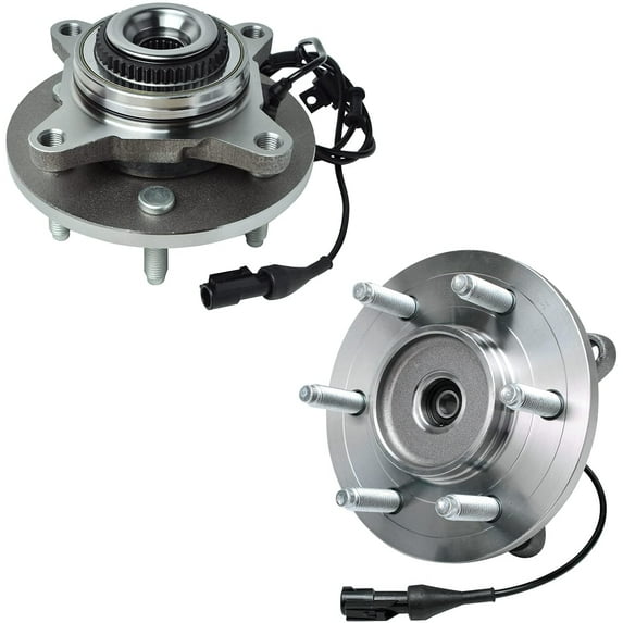 Detroit Axle - 4WD Front Wheel Bearing Hubs for Ford F-150 Expedition ...