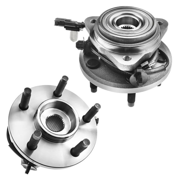 Detroit Axle - 4WD Front Wheel Bearing Hubs for 2009-2011 Ford Ranger ...