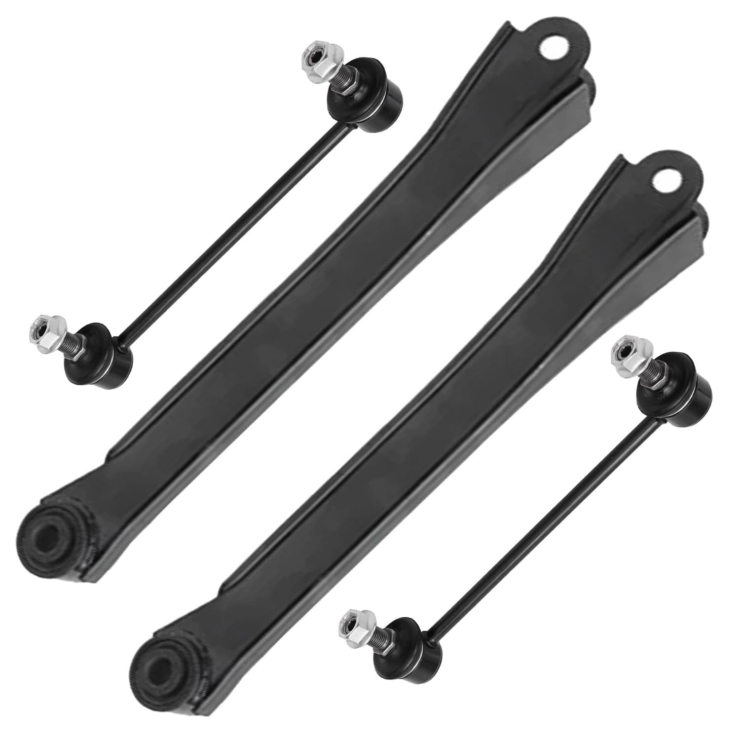 Detroit Axle - 4WD Rear Control Arms Kit for Hyundai 2005-2009 Tucson ...