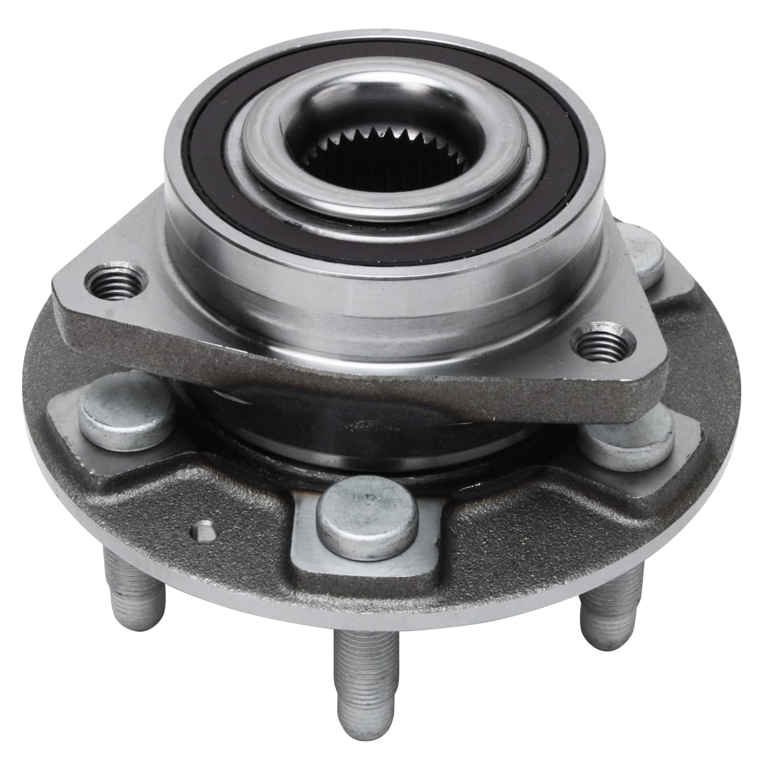Detroit Axle - 4WD Rear Wheel Bearing and Hub Assembly Replacement for ...