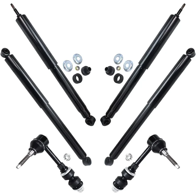Detroit Axle - 4WD Shock Absorbers for 2003 2004 2005 Dodge Ram 2500 ...