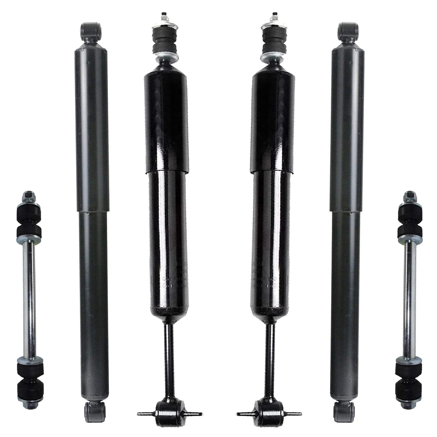 Detroit Axle - 4WD Shocks Kit for 1998-2011 Ford Ranger, 1998-2005 ...