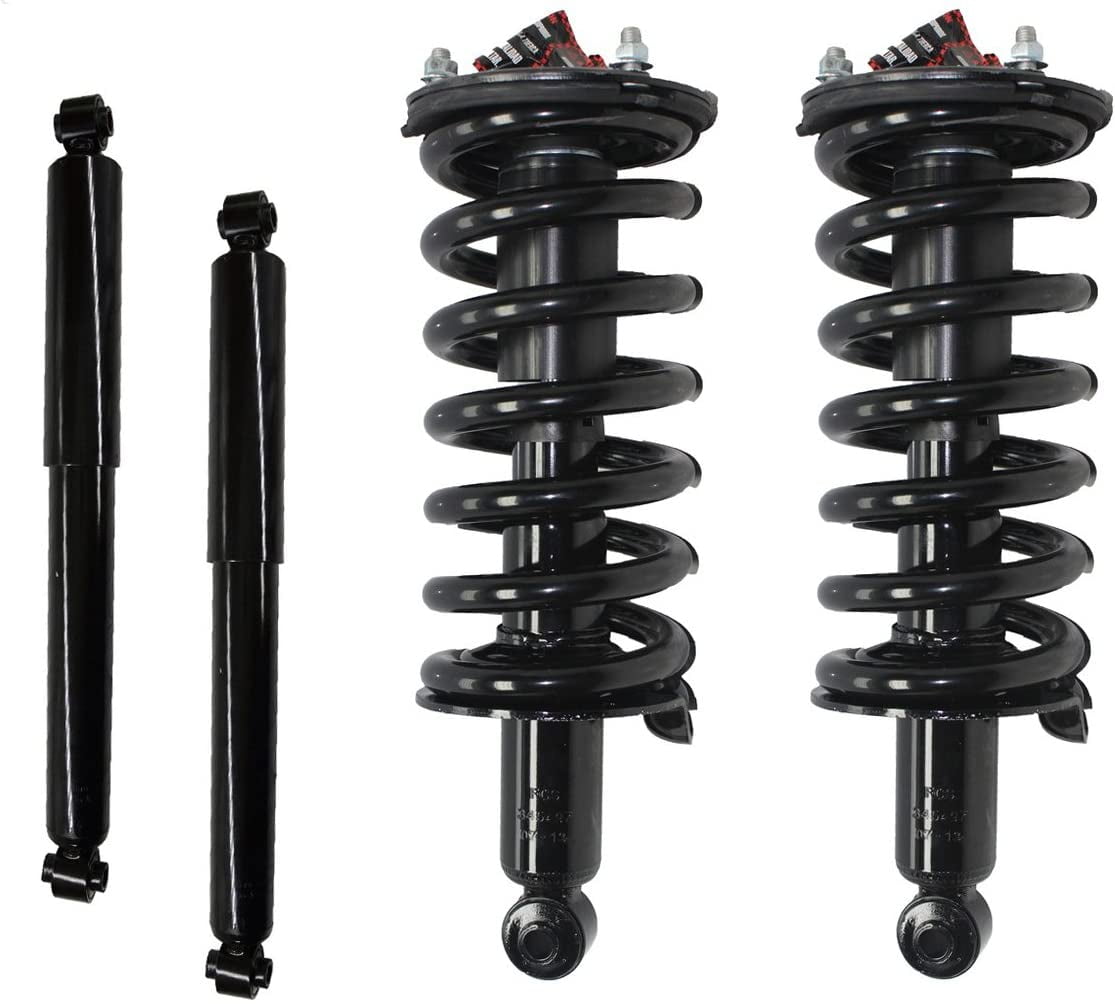 Detroit Axle - 4WD Struts Shocks for 2004-2015 Nissan Titan without Off ...