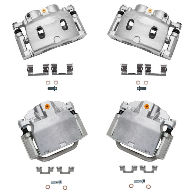 Detroit Axle - 4pc Brake Calipers for Cadillac Escalade ESV EXT Chevy Tahoe Avalanche Silverado ...