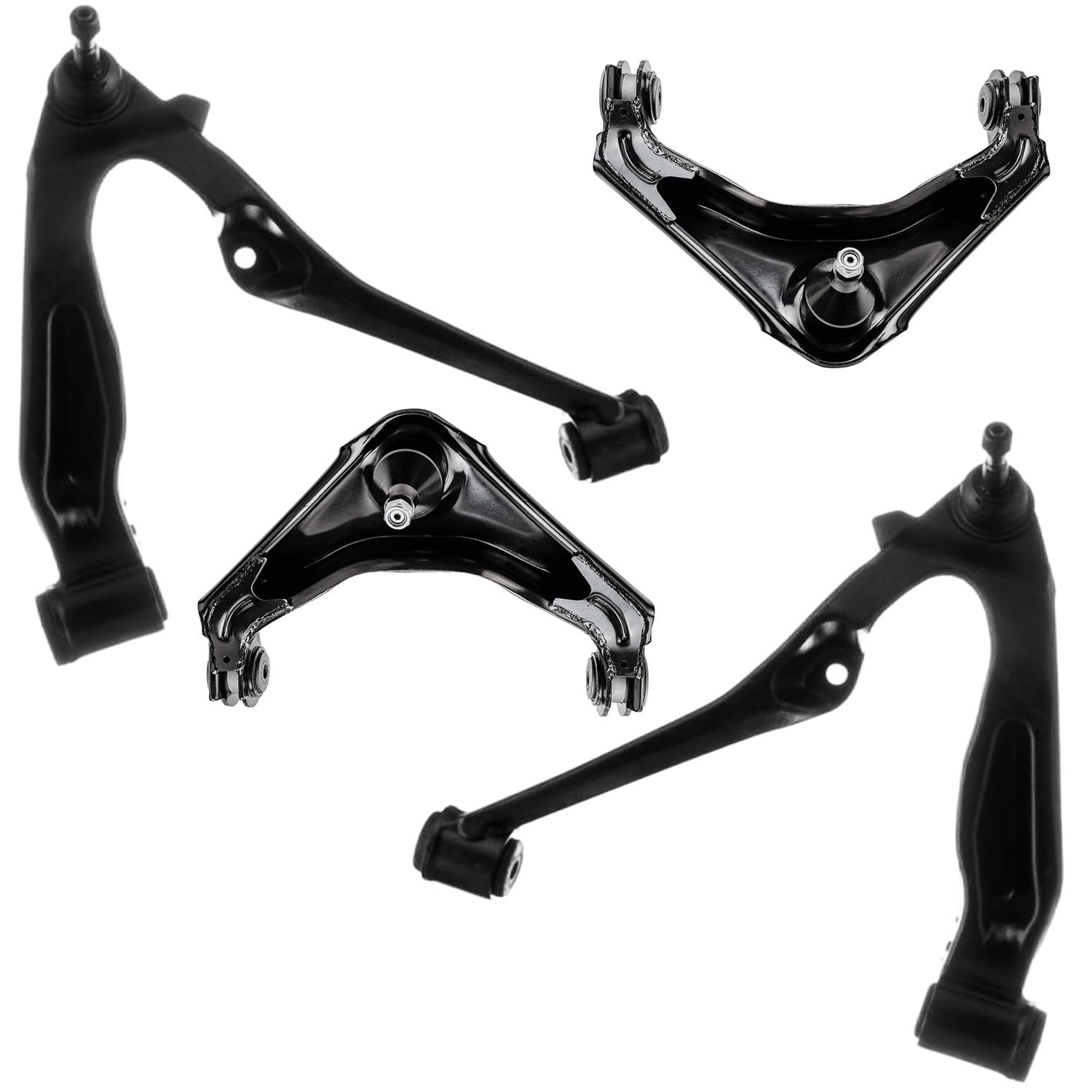 Detroit Axle - 4pc Front Control Arms for Chevy GMC Silverado Sierra ...