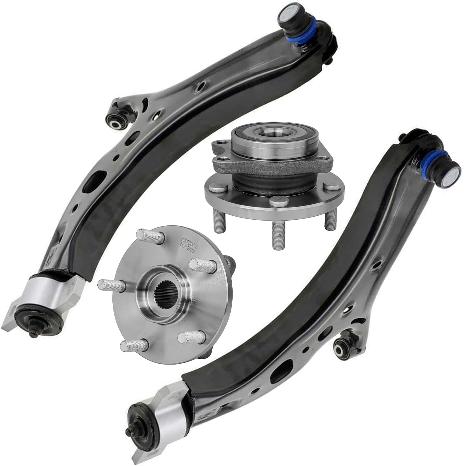 Detroit Axle - 4pc Front Control Arms Kit for 2019-2020 Subaru Ascent ...