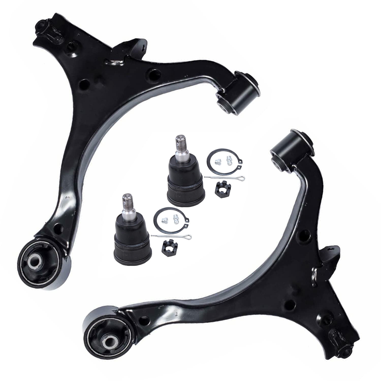 Detroit Axle Front End Suspension Kit, Control Arms, Ball Joints, Honda ...