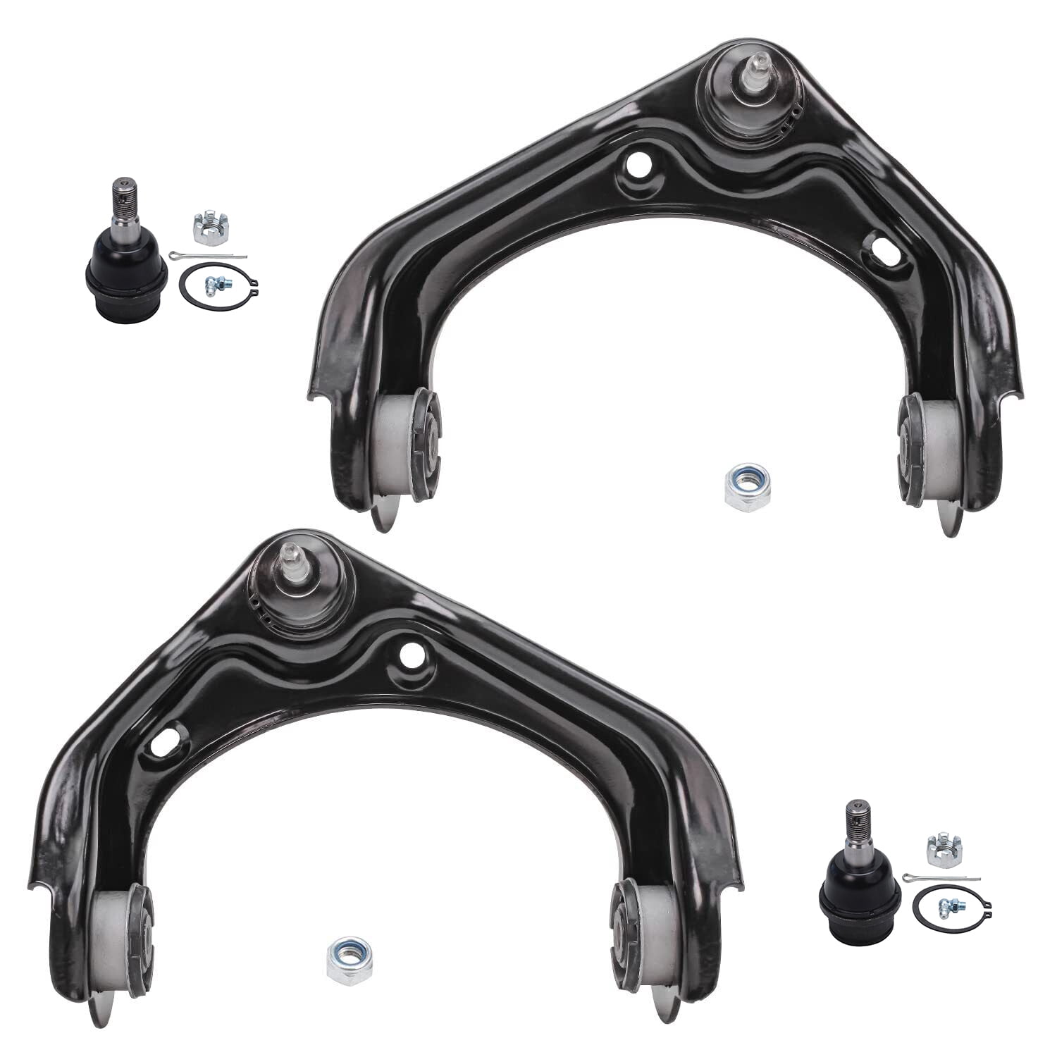 Detroit Axle - 4pc Front End Control Arms Kit for 06-10 Ford Explorer ...