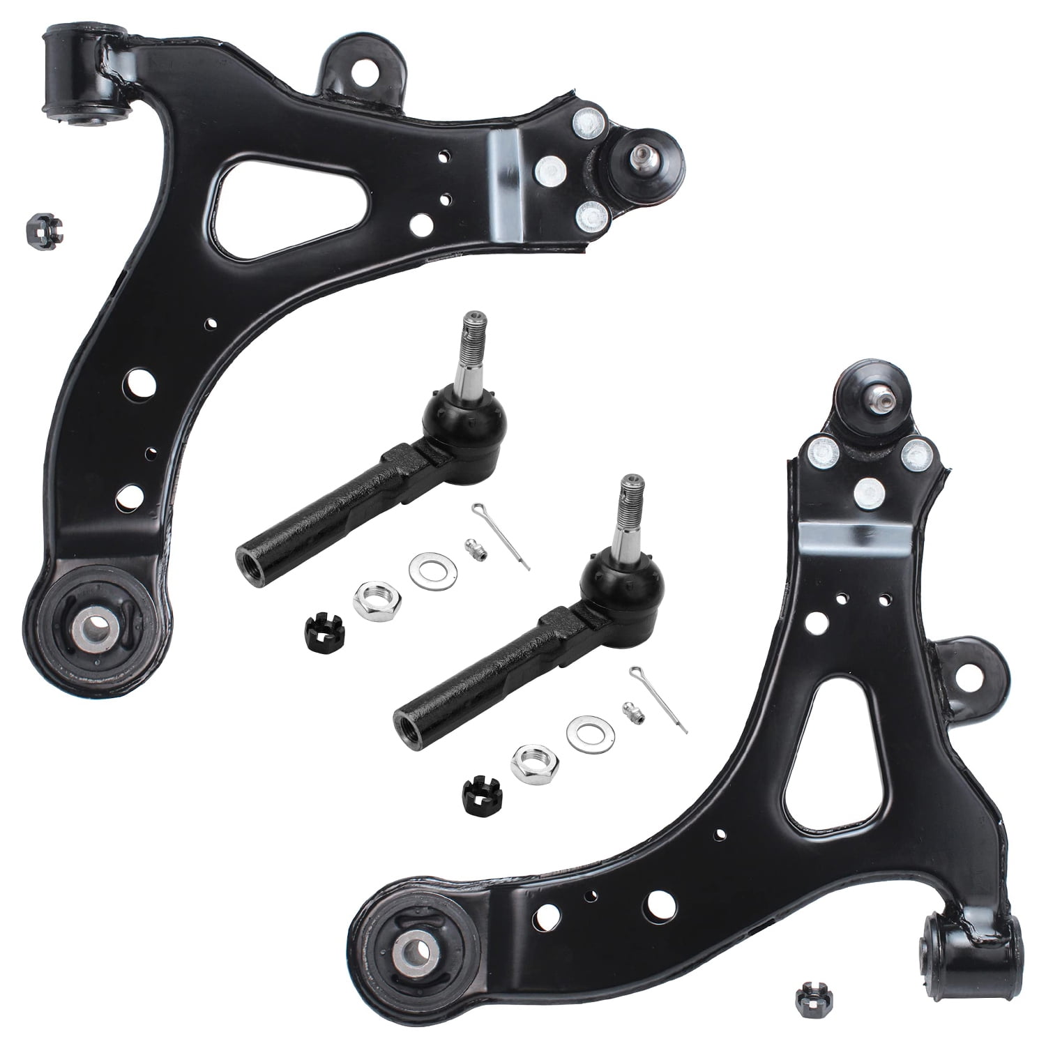 Detroit Axle - 4pc Front End Control Arms Kit for Chevrolet Uplander ...