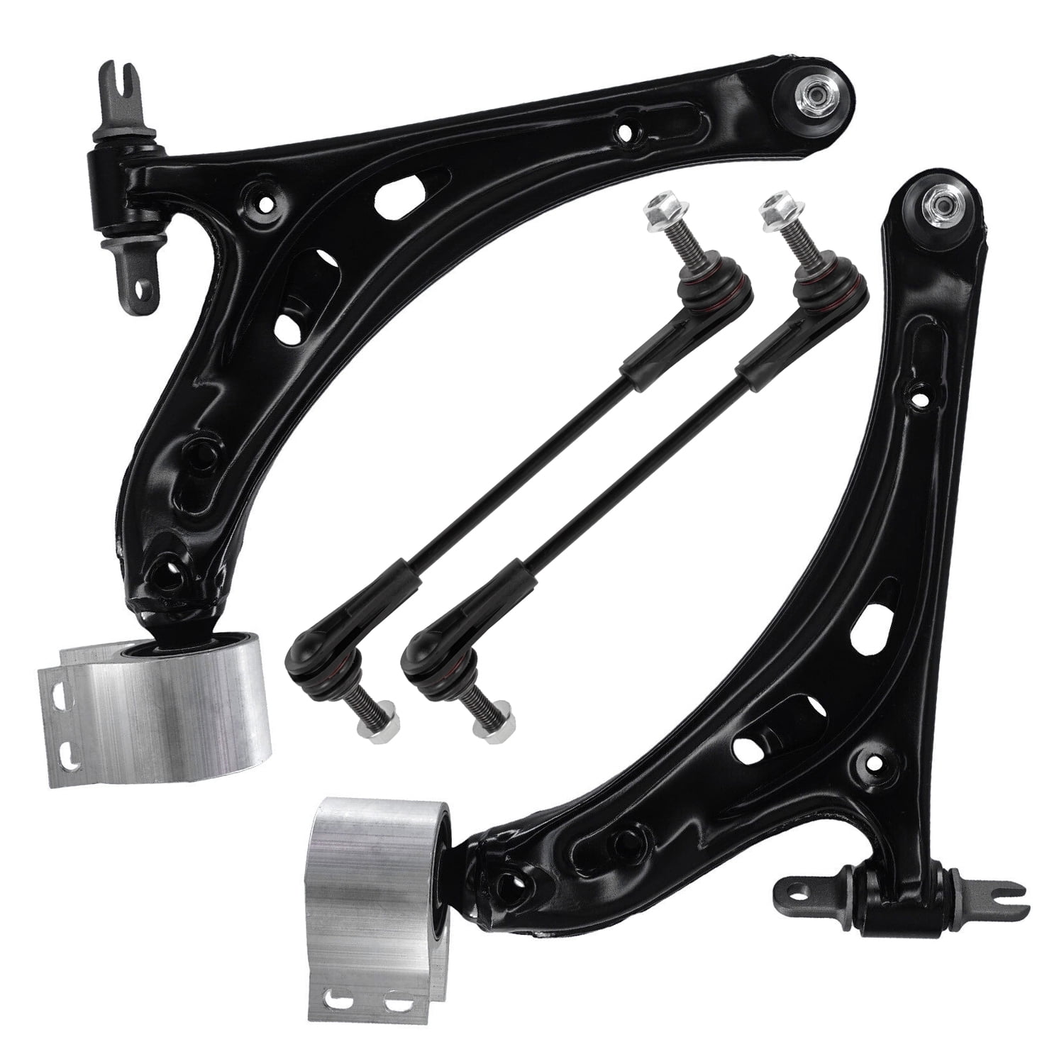 Detroit Axle - 4pc Front End Control Arms Sway Bars for 2018-2022 ...