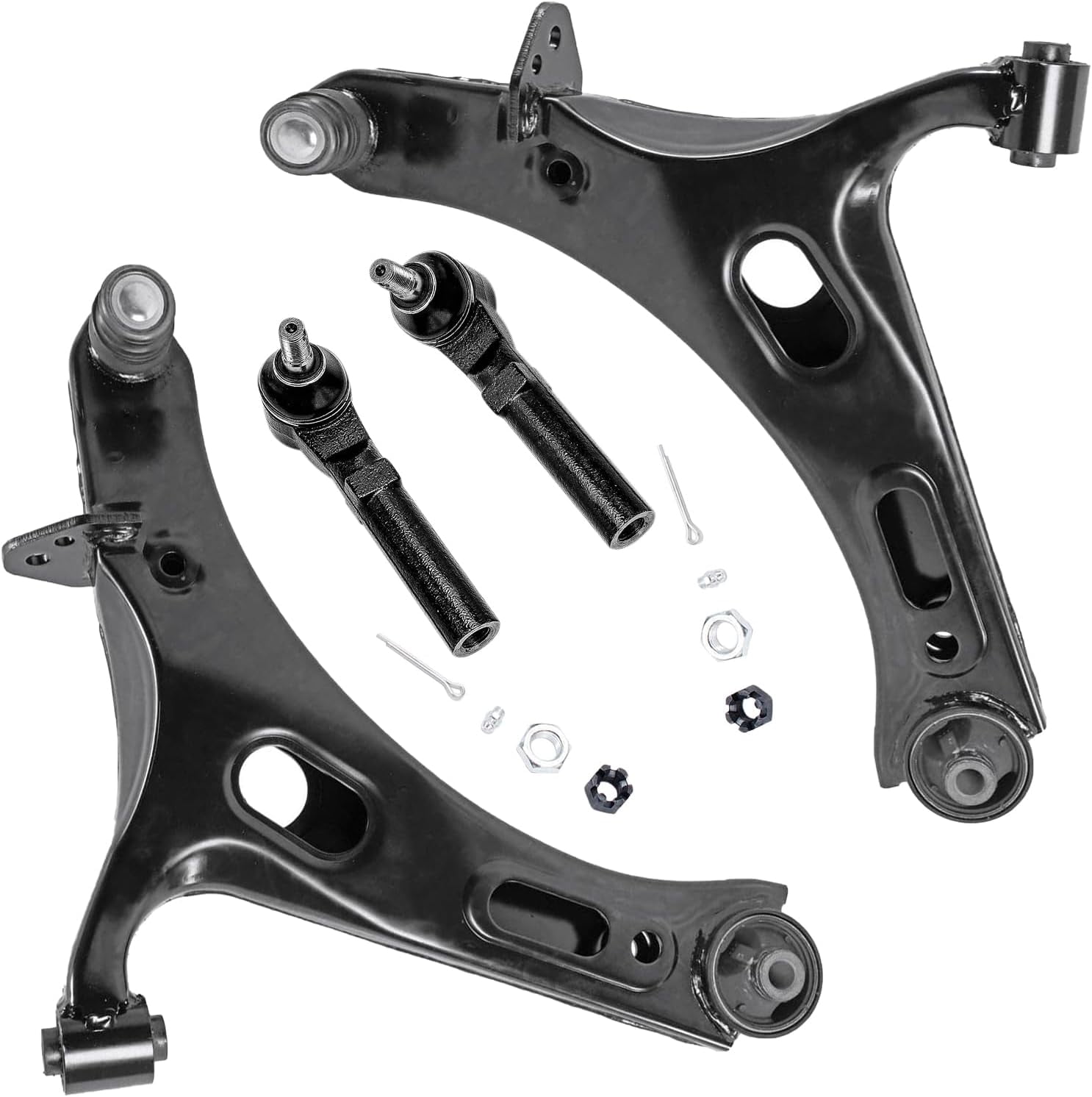 Detroit Axle - 4pc Front End Suspension Kit for 2010-2014 Subaru ...
