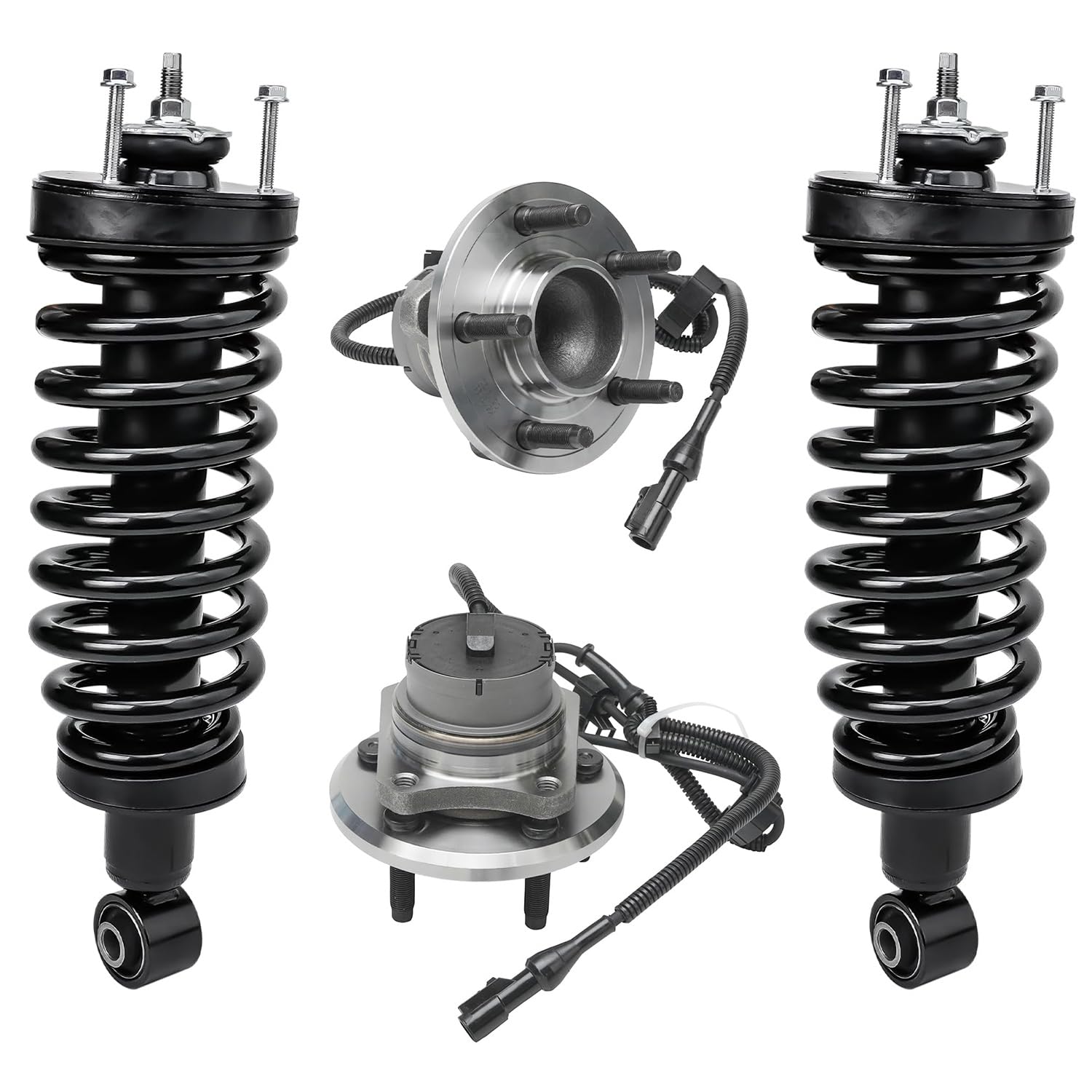 Detroit Axle - 4pc Front Struts Kit for 03-05 Lincoln Town Car Mercury ...