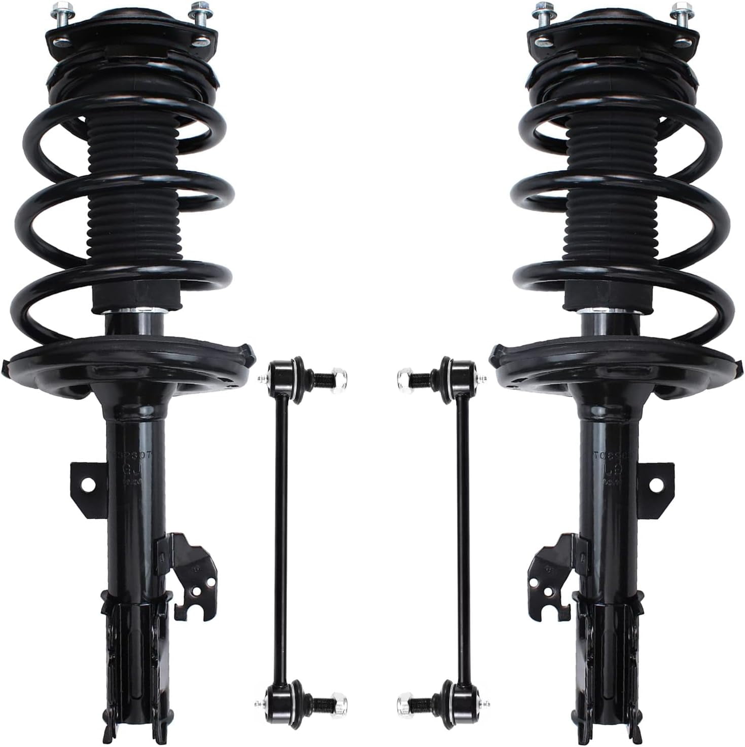 Detroit Axle - 4pc Front Struts Kit for Toyota 2007-2011 Camry, 2 ...