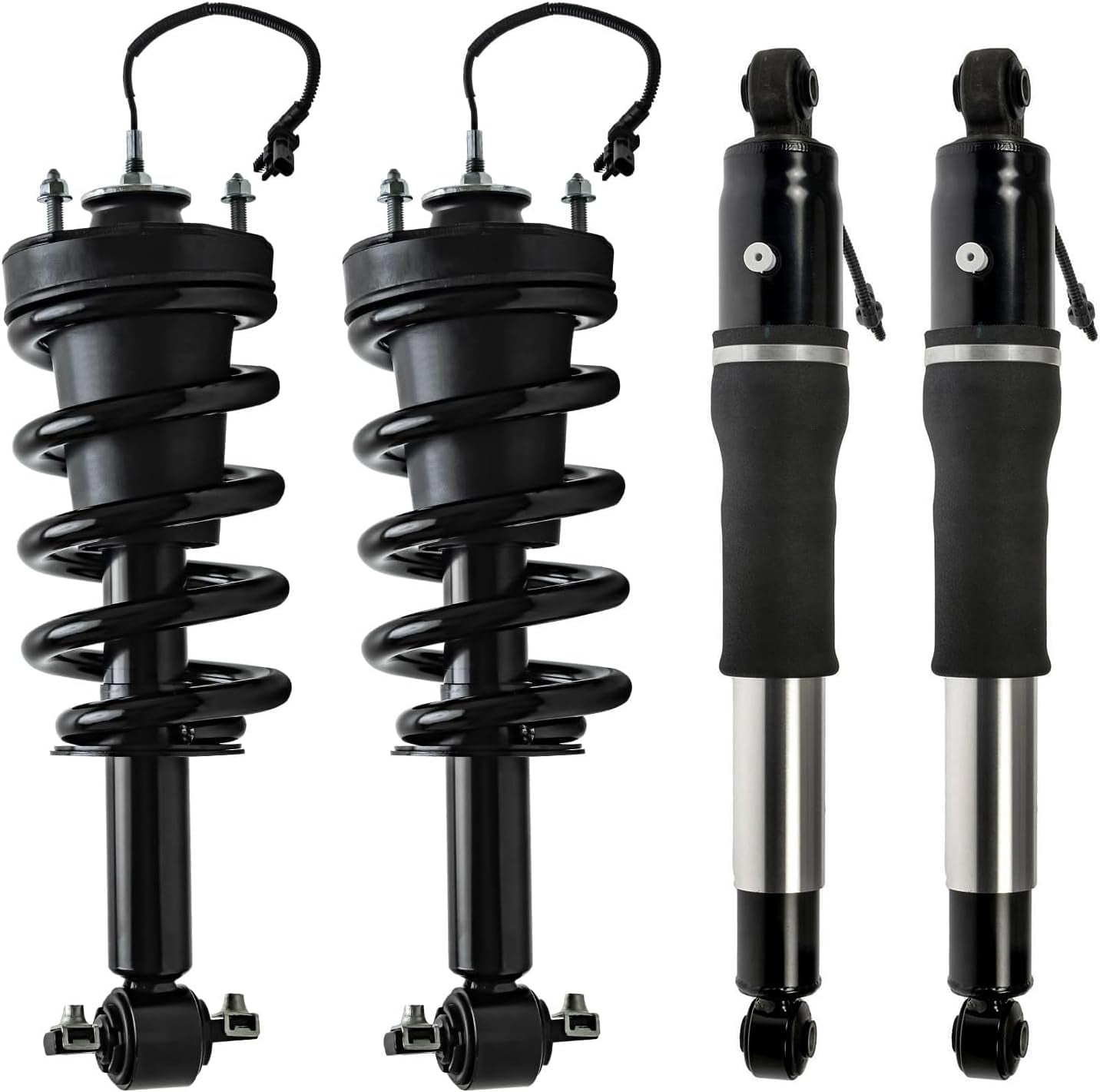 Detroit Axle - 4pc Front Struts Rear Shocks Kit for 15-19 Chevy Tahoe Suburban GMC Yukon ...
