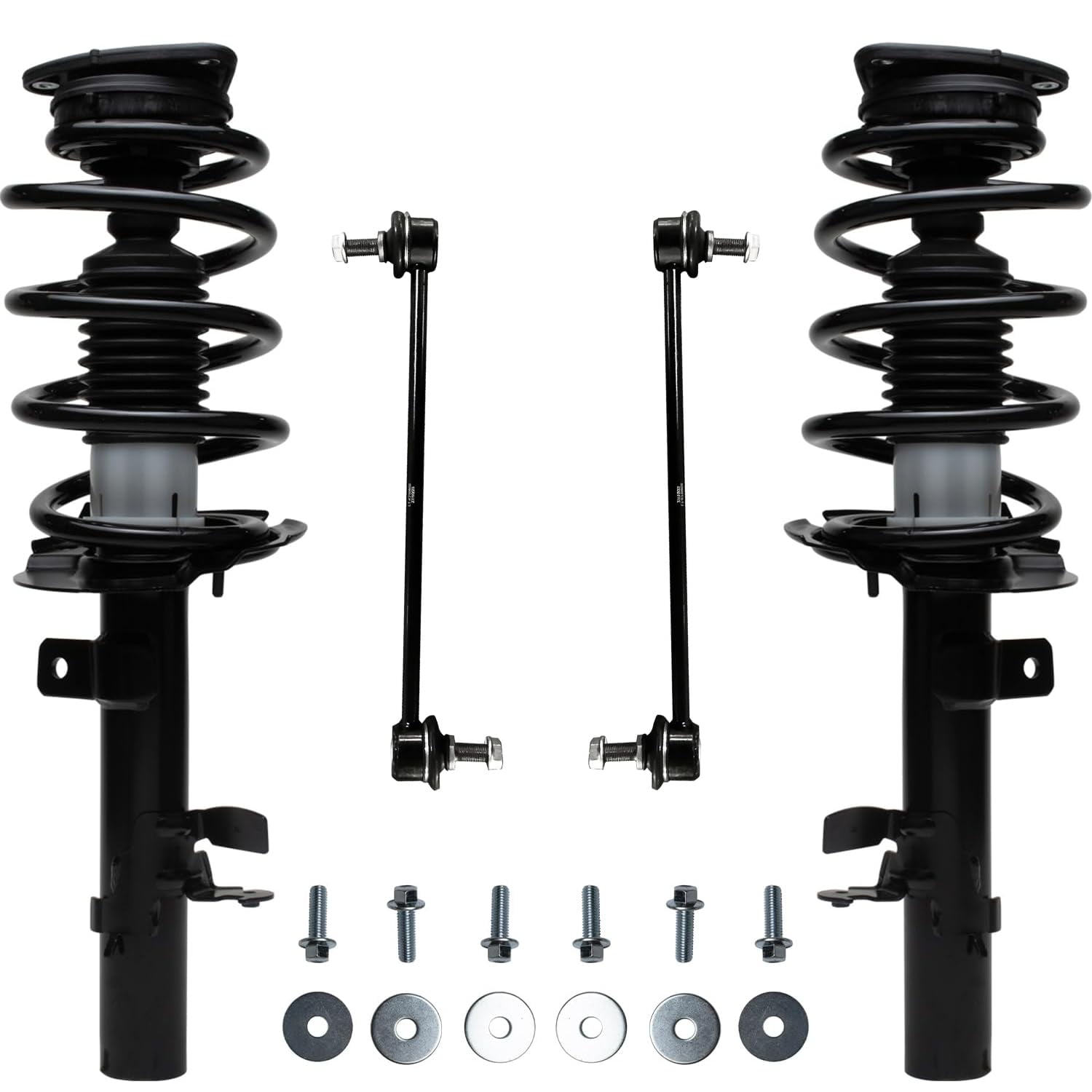 Detroit Axle - 4pc Front Struts Sway Bars for 14-19 Ford Escape, Struts ...