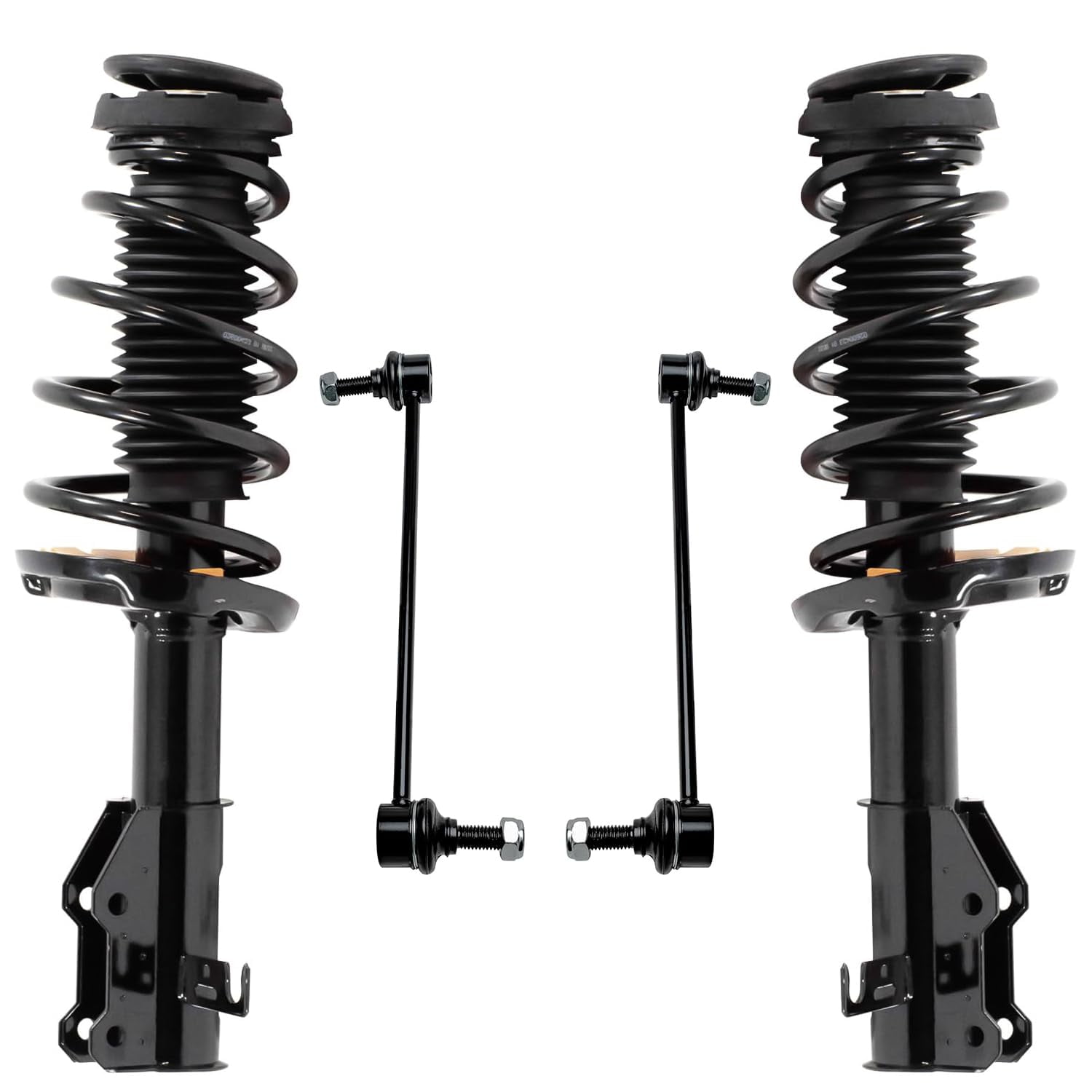 Detroit Axle - 4pc Front Struts Sway Bars for 2014-2019 Chevrolet ...