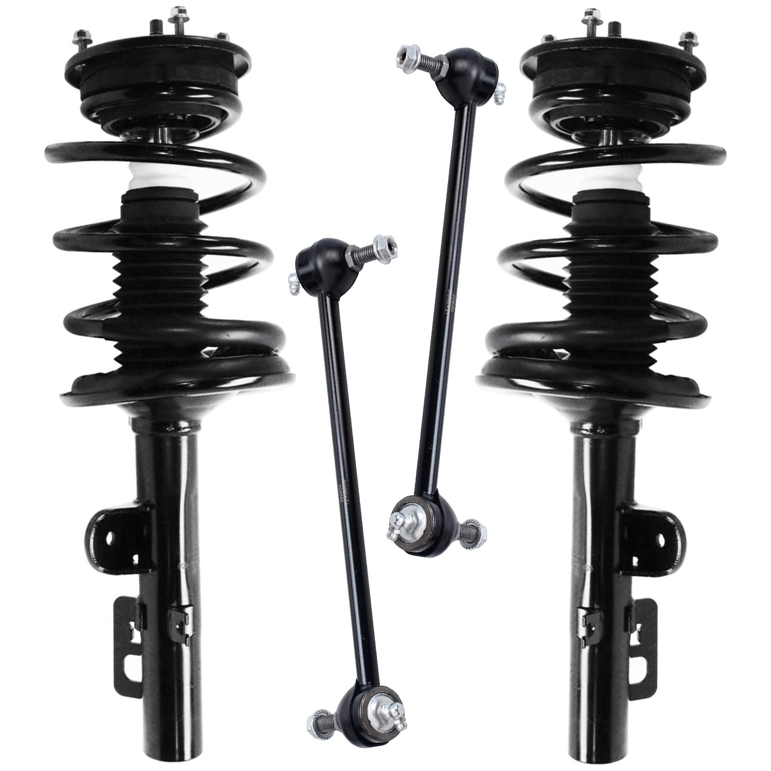 Detroit Axle - 4pc Front Struts Sway Bars for Ford 2005 2006 2007 ...