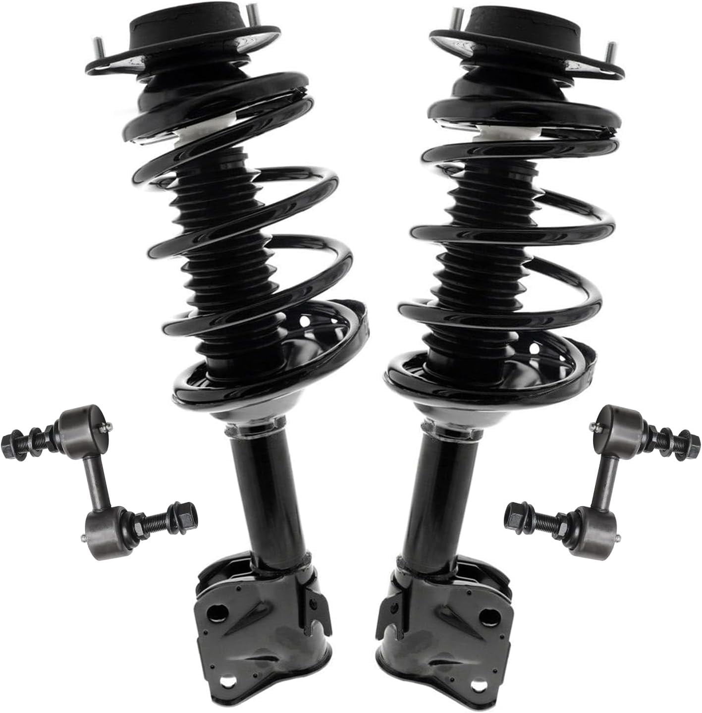 Detroit Axle - 4pc Front Struts Sway Bars for 2014 2015 2016 Subaru ...