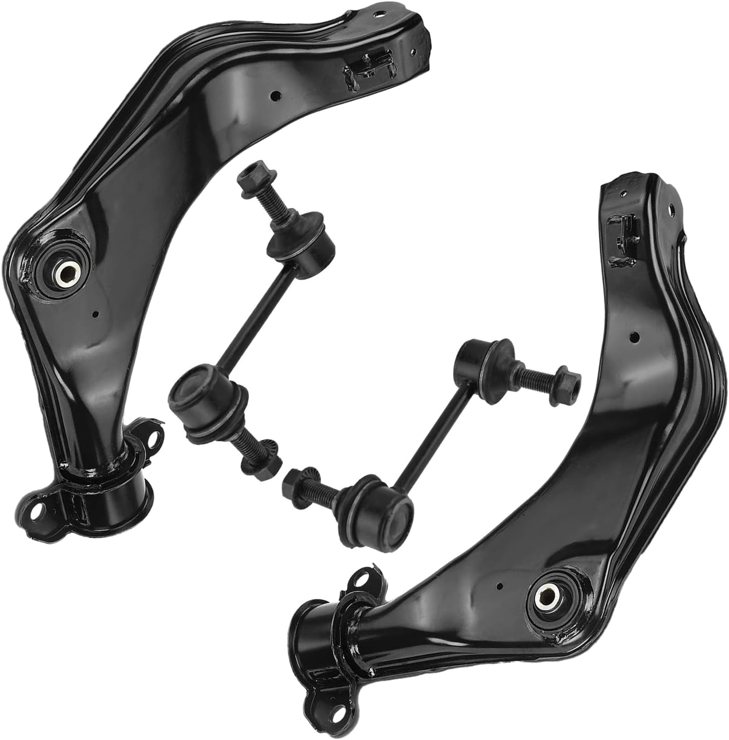 Detroit Axle - 4pc Rear Control Arms Kit for 2010 2011 2012 2013 ...