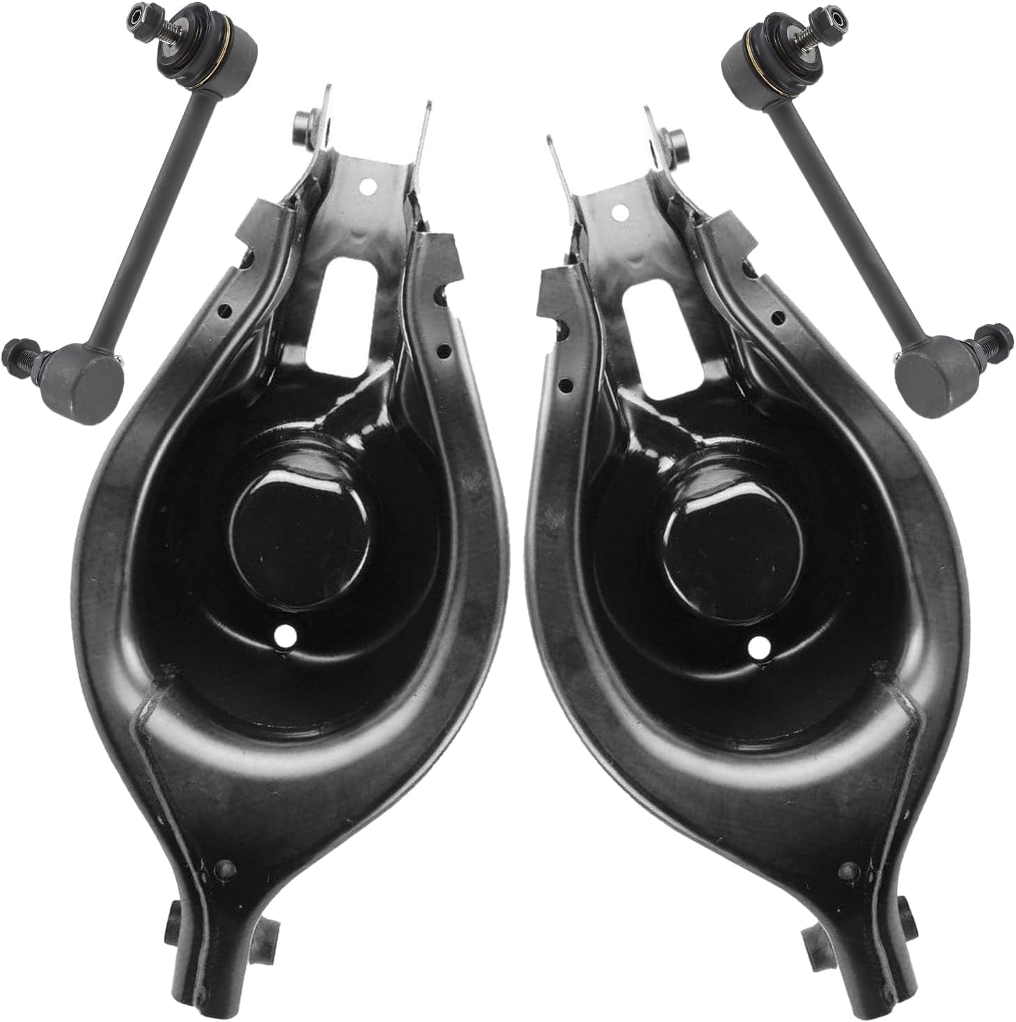 Detroit Axle - 4pc Rear Suspension Kit for Acura 2007-2013 MDX ZDX 2009 ...