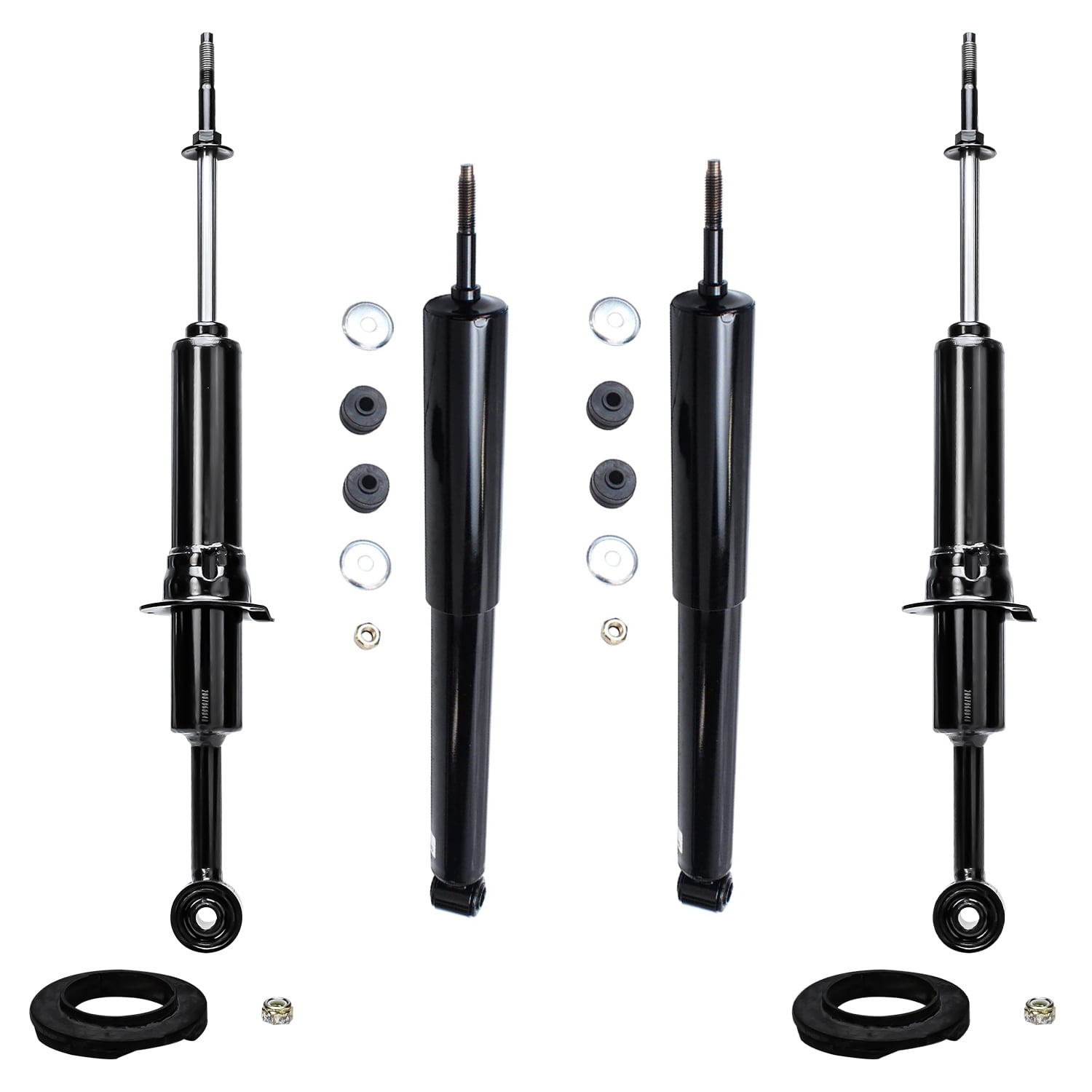 Detroit Axle - 4pc Shock Absorbers for 2003-2020 Toyota 4Runner, 2007 ...