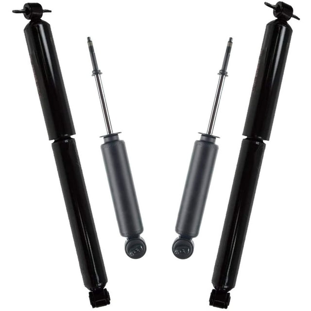 Detroit Axle - 4pc Shock Absorbers for RWD Chevy S10 Blazer GMC Jimmy ...